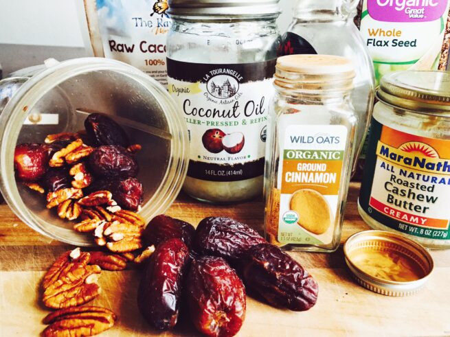 Three Layer Raw Dessert - Elke Living