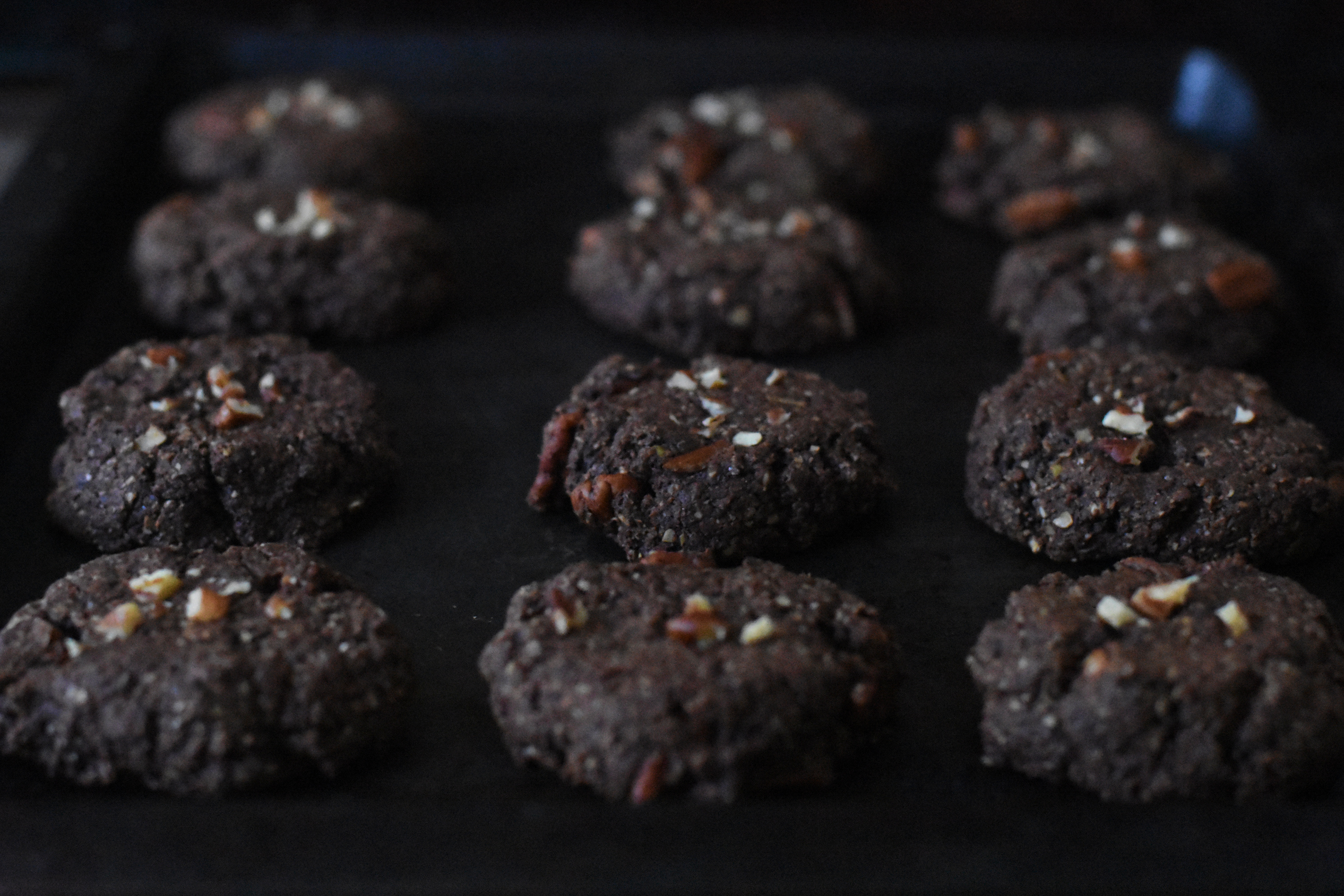 Fudgy Chocolate Avocado Cookies - Elke Living