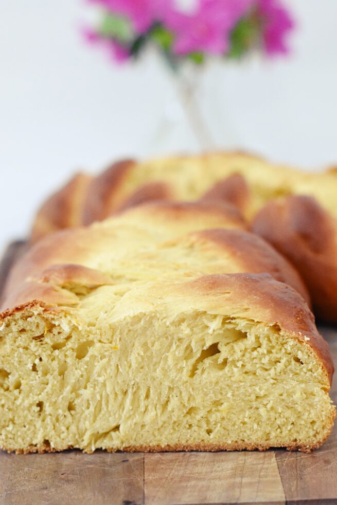 Braided Easter Bread with Orange and Cardamom - elkeliving.com