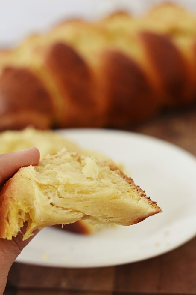 Braided Easter Bread with Orange and Cardamom - elkeliving.com