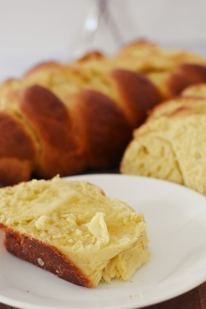 Braided Easter Bread with Orange and Cardamom - elkeliving.com