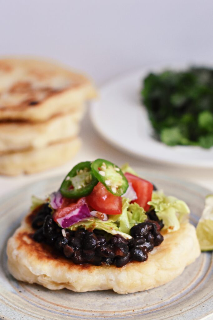 Indian Tacos (Vegan Navajo Fry Bread) - elkeliving.com