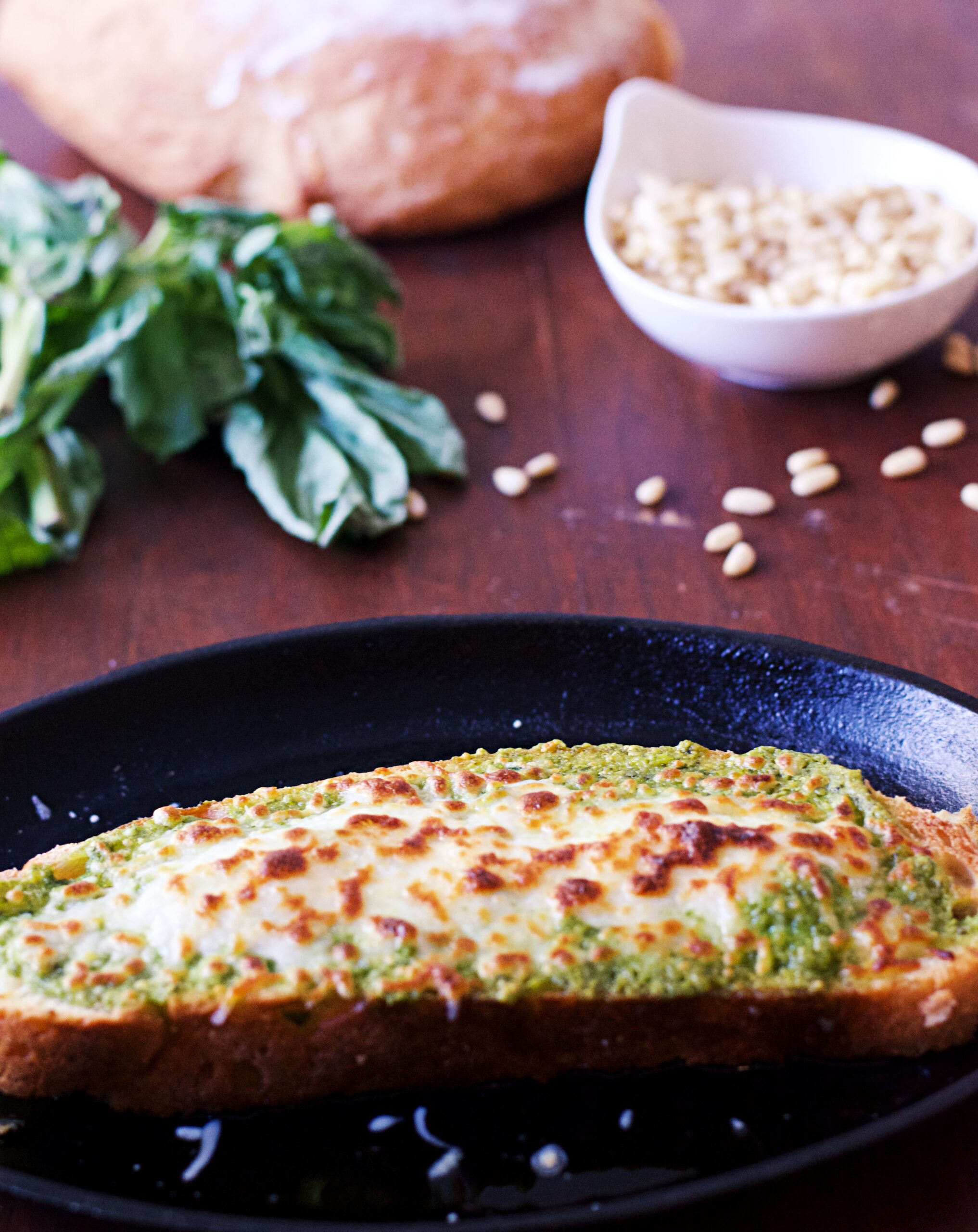 Pesto Breakfast Toast - Elke Living